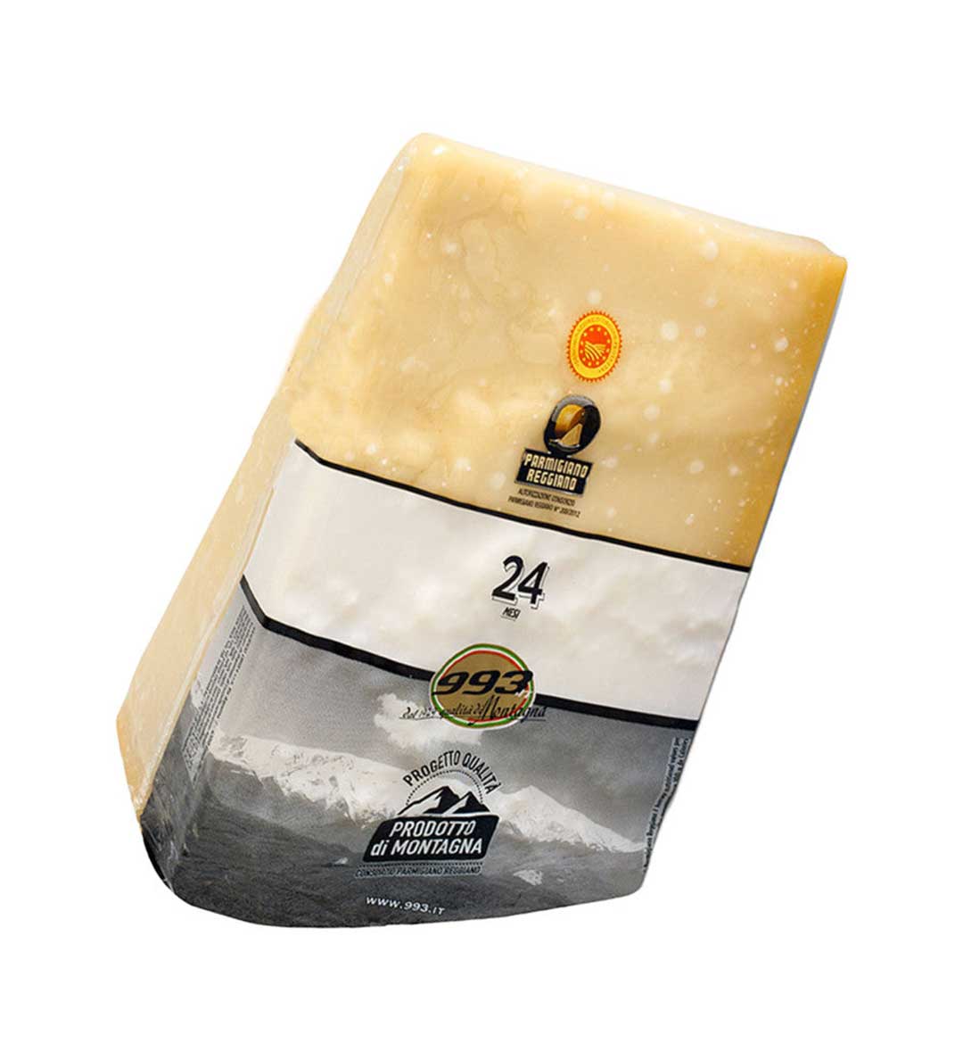 Parmigiano Reggiano 993 Bergparmesan: 24 Monate gereifter – Mitte Meer ...