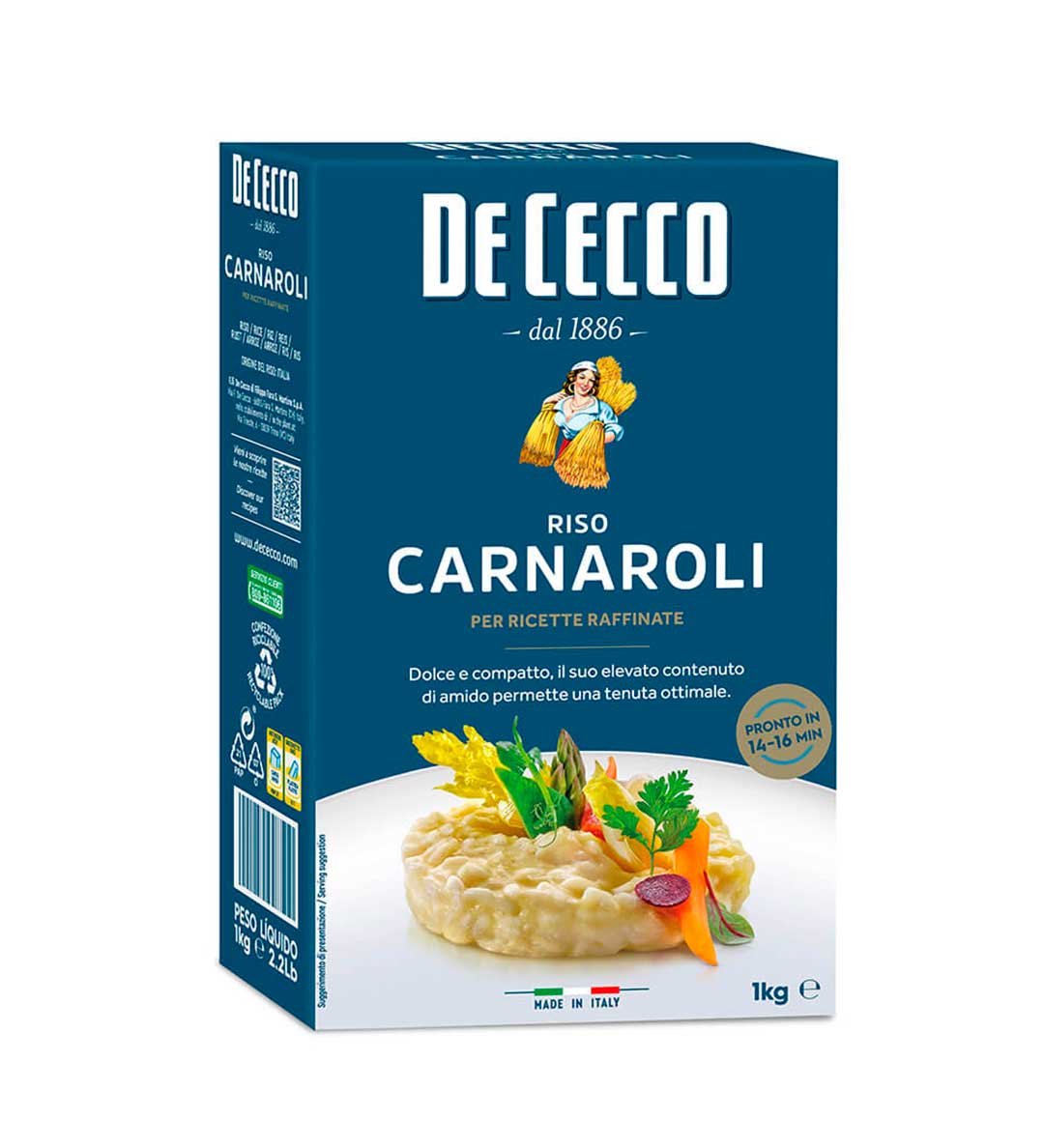 De Cecco Riso Carnaroli: Italiens bester Reis für Risotto – Mitte Meer ...