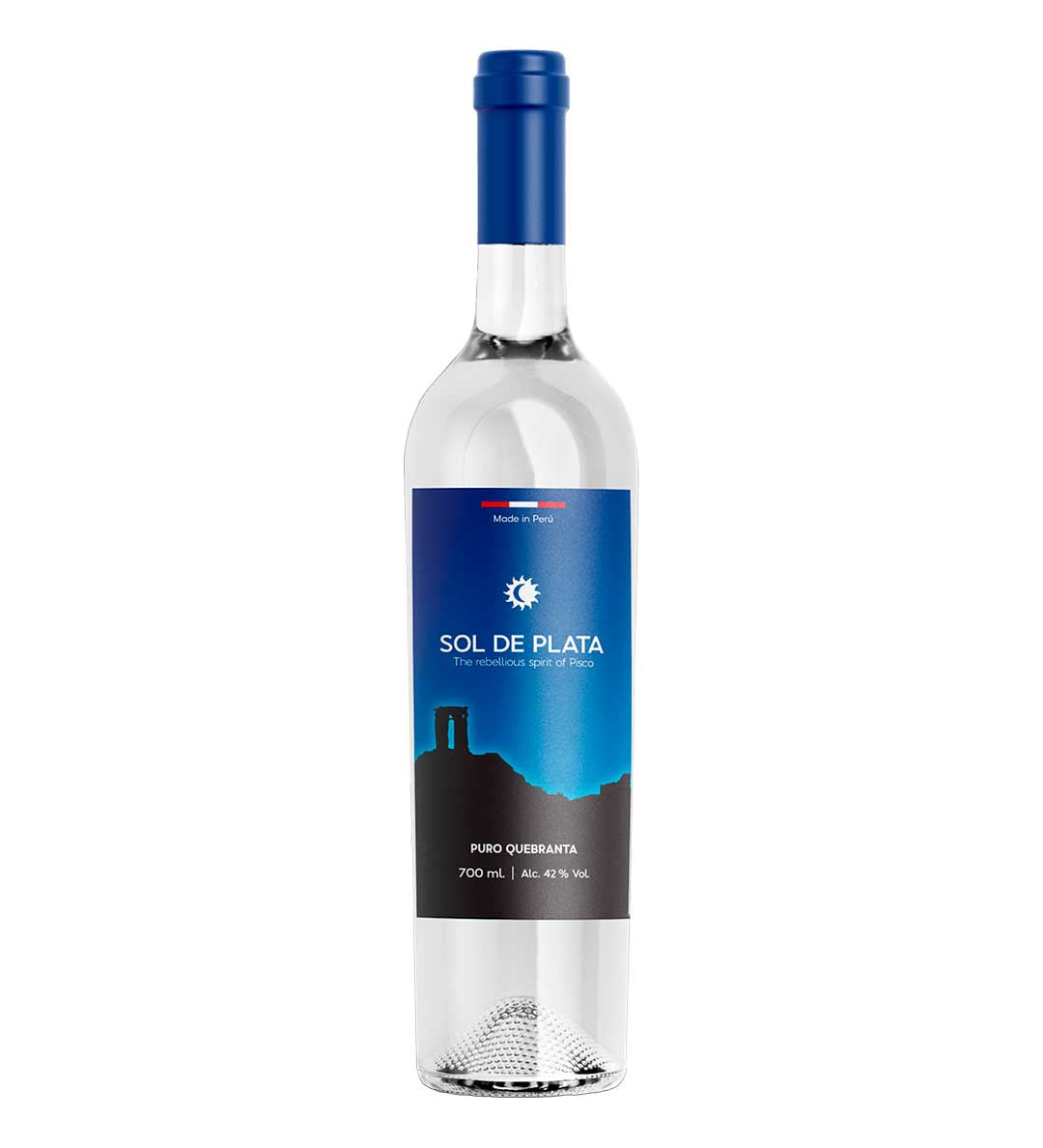 Pisco Sol de Plata Quebranta 42° aus Perú – Mitte Meer Onlineshop